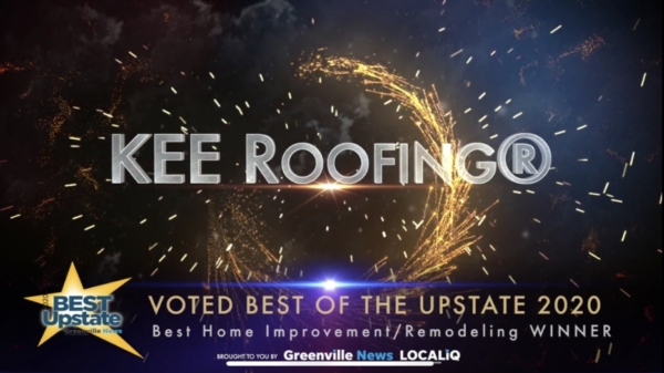 PRESS RELEASE - KEE Roofing® Wins Best Of The Upstate! | KEE Roofing®